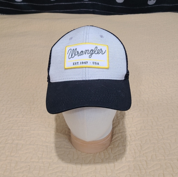 Wrangler | Accessories | Wrangler Logo Patch Trucker Hat | Poshmark